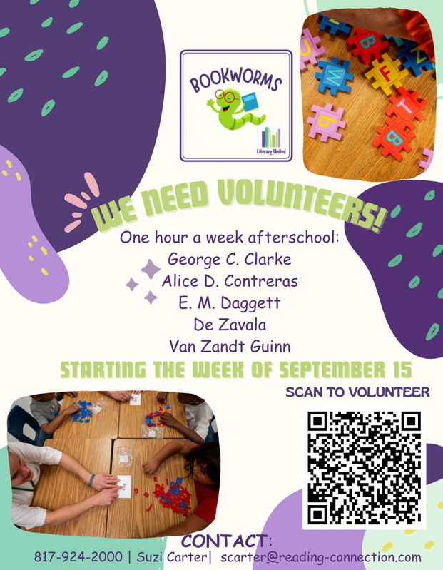 Bookworms Program